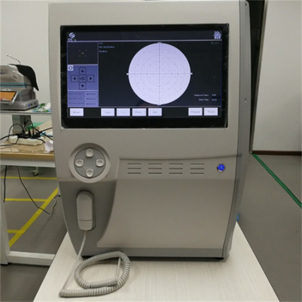 Machine jaune automatisée d'essai de champ visuel de périmètre de ...